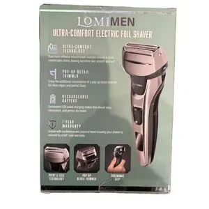lomi | Grooming | New Lomimen Pivot Flex Electric Foil Shaver Ergonomic ...